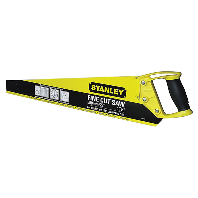 Scie manuelle Stanley 550 mm pour le bois