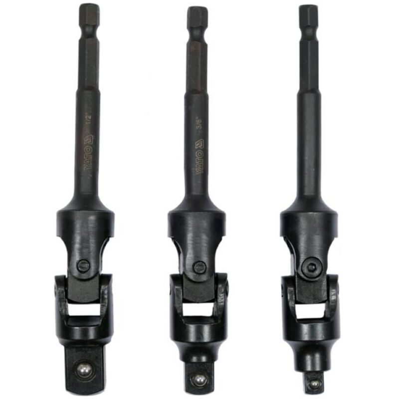 Adaptateur Yato YT-04641 1/4'' 3/8'' 1/2'' 125 mm 3