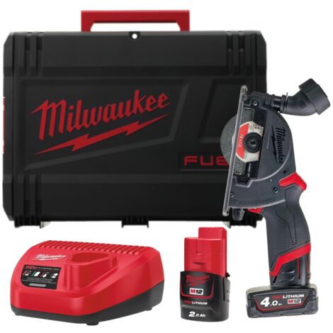 Mini troncatrice avec disco 76mm e batteria M12 Milwaukee M12 FCOT-422X
