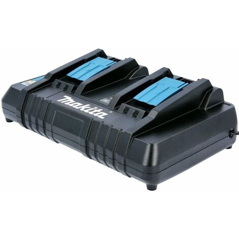 MAKITA - 2 batteries au lithium-ion Makita BL1850 18 V LXT 5 Ah, avec chargeur deux batteries DC18RD