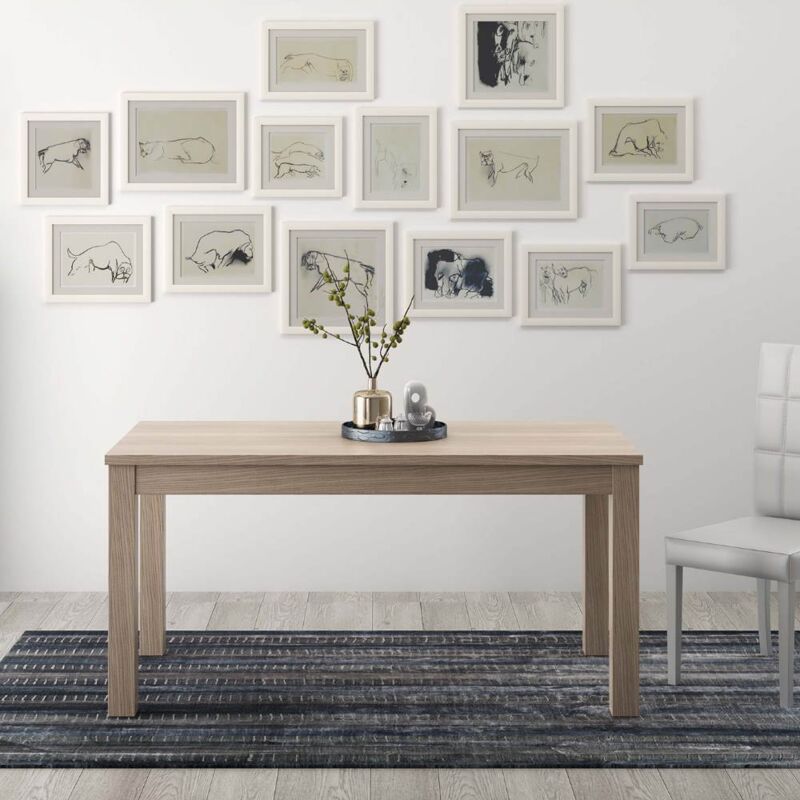 Table à rallonge en orme 160x90 cm - Empoli