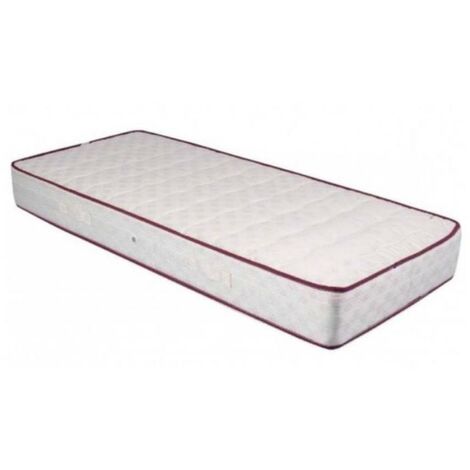 Matelas simple avec structure à ressorts ignifugée