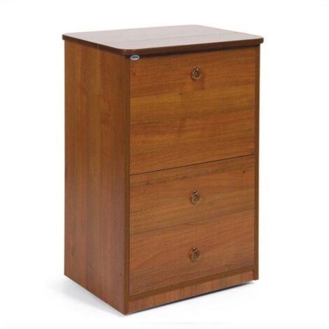 Table à repasser avec tiroirs couleur noyer antique 57x89H cm