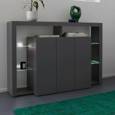Dmora - Buffet Ddacunh, Buffet de salon 3 portes, Buffet de salon ...