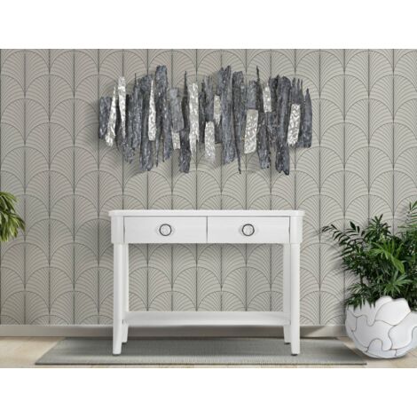 Console extensible en bois design vintage swood longueur 120 cm ...