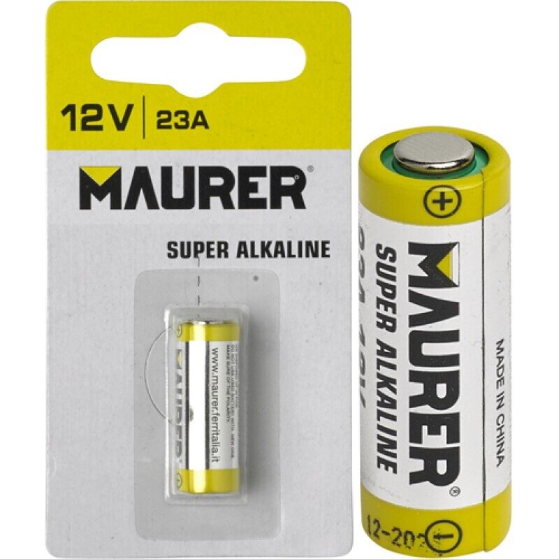 BATTERIE MAURER ALKALINE X TELECOMANDO 23A 12V BL.1PZ.