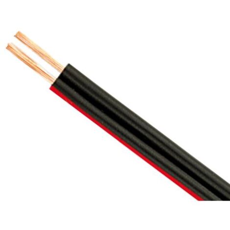 PIATTINE HI-FI ROSSO/NERE 2X0,75