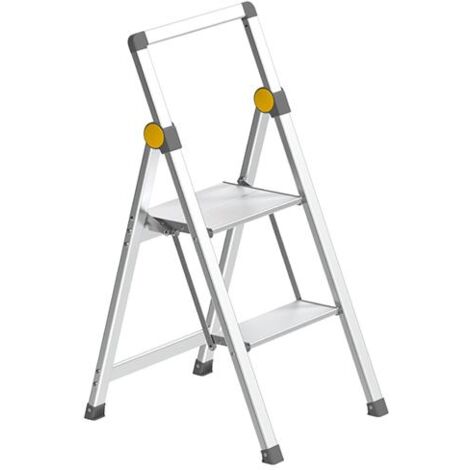 Slim step ladder store