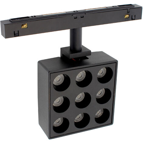 Spot MAGNETIQUE SKAF, 18W, Blanc neutre