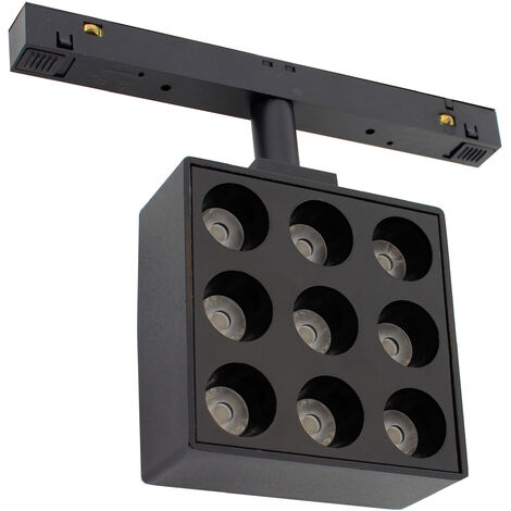 Spot MAGNETIQUE SKAF, 18W, Blanc neutre