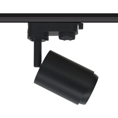 CRONOLUX RAIL mini spot sur rail monophasé noir LED 12W, IRC90,