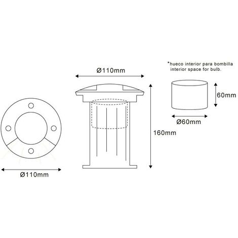 Balise SKUB 1s Boîtier acier inoxydable