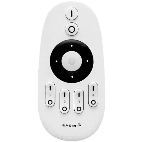 CCT dual white mini RF controller 4 zones 12A + remote control