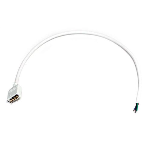 Câble de connexion pour bandes LED RVB (4 broches) 30cm