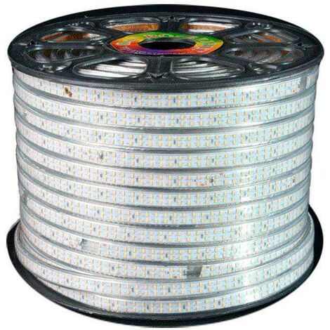 Bande LED 220V SMD2835 double, 180Led/m, bobine de 50 mètres,