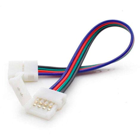 Câble de connexion directe pour bande LED RVB double (4 broches)
