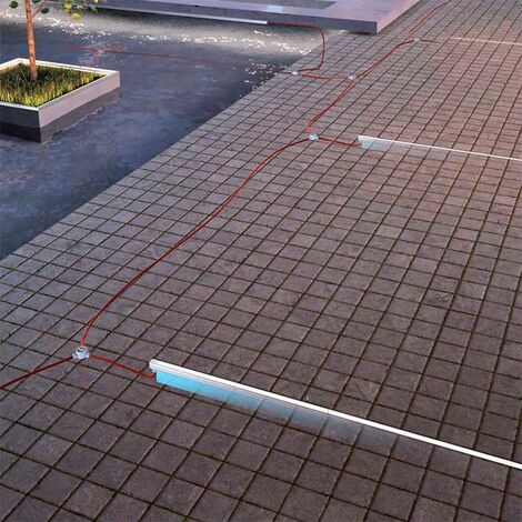 Balise LED encastrée UNDERLINE FRAME RGB DMX, 10W, IP67, IK09,