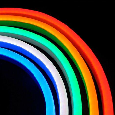 Led NEON Flex RGB, DC24V, 14x26mm, 1 mètre, RGB