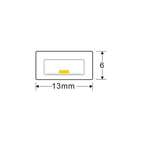 Bande LED de jonction intermédiaire 220V SMD2835, 13x6mm, avec