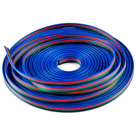 Câble de connexion personnalisé pour bandes LED RVB 4x0,50mm, 1