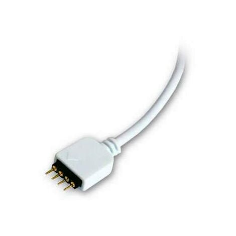 Câble de connexion pour bandes LED RVB (4 broches) 15cm