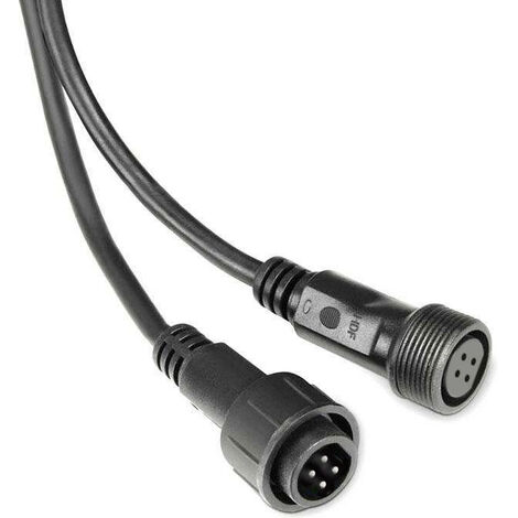 Câble de connexion 4 Pinx0,75mm, 100cm, IP67, noir