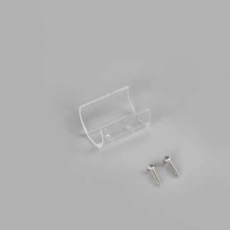 NEON clip de fixation en silicone rond 24mm