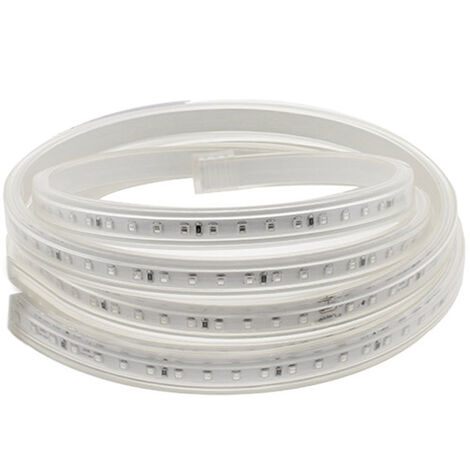 Bande LED 220V SMD2835, 120Led/m, 1 mètre avec connecteurs
