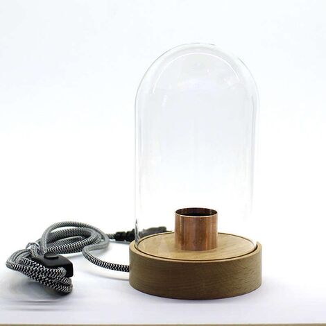 Spot décoratif LED BELL JAR 220, 8W, dimmable, Blanc chaud 2700K,