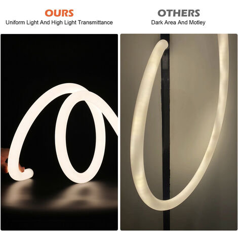 NEON Flex tube silicone rond ⦰24mm PRO, 1 mètre