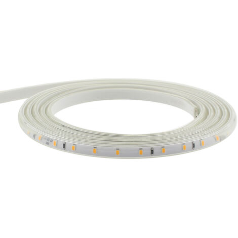 Bande LED 220V SMD2835, 60Led/m, 1 mètre avec connecteurs