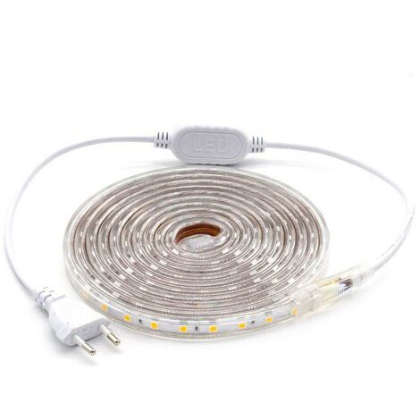 KIT Bande LED 220V SMD5050 EPISTAR, 60LED/m 3 mètres, Bleu