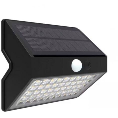 SOLAR PEEL Applique LED, 20W, noir, blanc froid