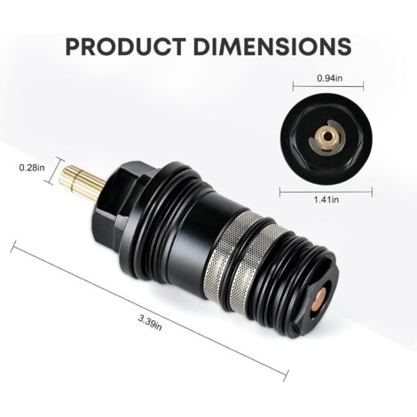 La cartouche de vanne thermostatique 94282000 MTC 3/4" convient aux ...