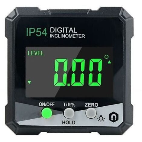 Goniometro digitale, goniometro con display LCD, inclinometro con ...