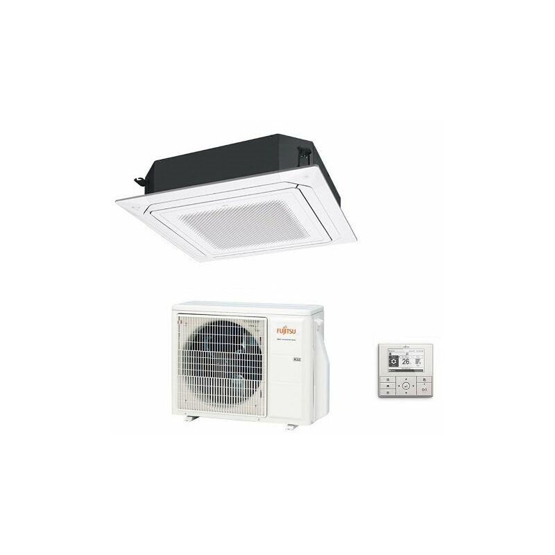 Klimaanlage Fujitsu Cassette 4-Way Series KR Circular Flow 45000 Btu R ...