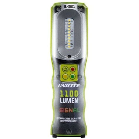 Unilite IL-SIG1 LED Rechargeable Signalling Flashlight Torch 600 Lumens