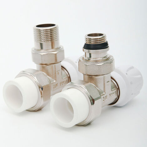 G3/4 PPR Winkel manuelles Temperaturregelventil Heizkörperregelventil Heizkörper-Eckventil (DN20)