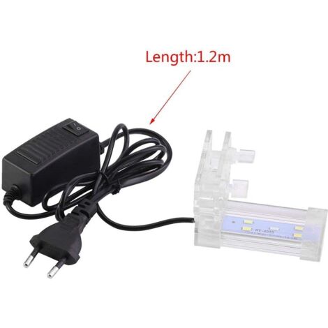 Verstellbare Clip-Lampe, Aquarium-Beleuchtung, Aquarium, weicher Arm ...