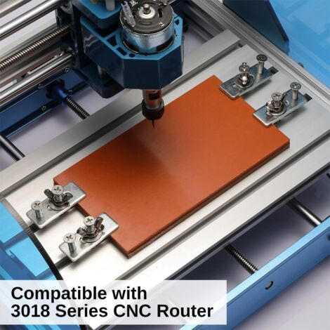 Satz mit 4 T-Klemmen für die CNC-Fräs- und Graviermaschine 3018-PRO ...