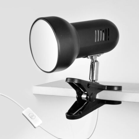 Tischlampenhalter, Klemme, Schreibtischlampe, 360-Grad-Drehung, E27 ...