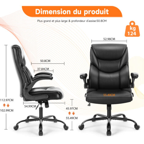 Chaise de bureau，Chaise de jeu informatique, fauteuil de bureau ...