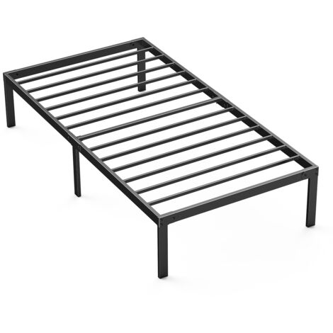 Sommier Twin Cadre de lit 200 x 90 x 35 cm- Châlit Lit complet cadre ...