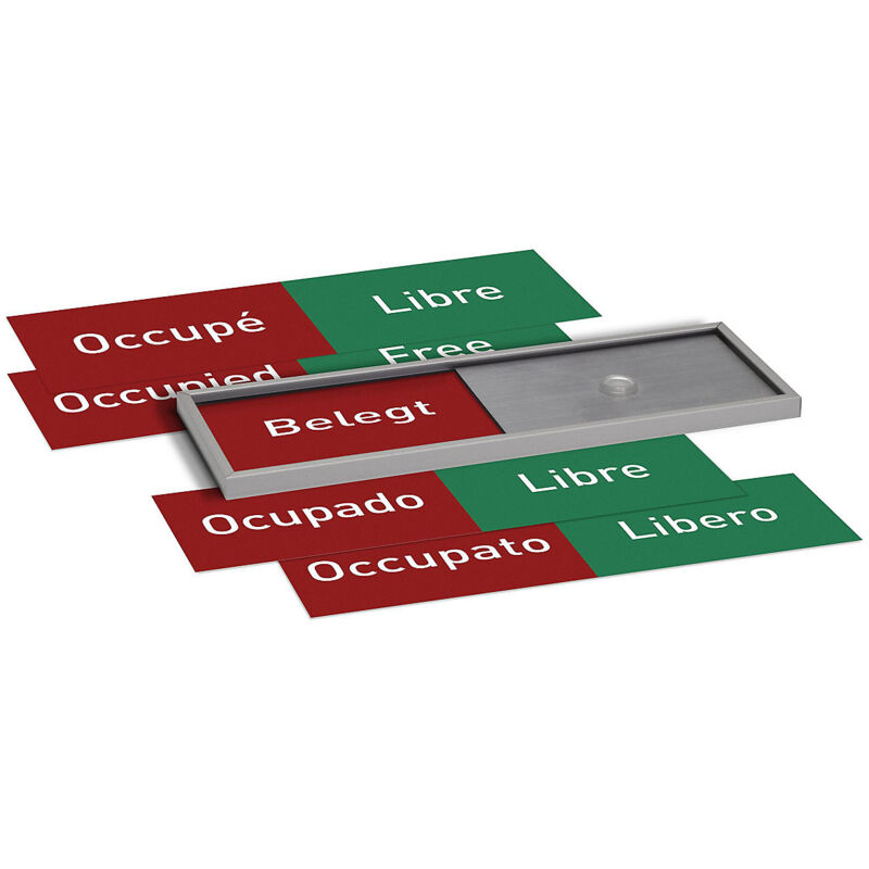 FRANKEL kaiserkraft, Affichage Libre/Occupé MADRID Silver Line™
