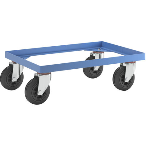 eurokraft pro, Plateau roulant en acier, roues à bandage