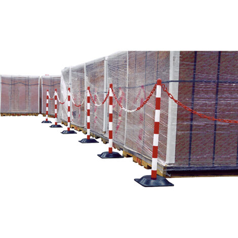 FRANKEL kaiserkraft, Jeu de potelets à chaîne, 6 potelets,