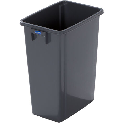 Probbax, Collecteur de tri robuste, 40 l, gris