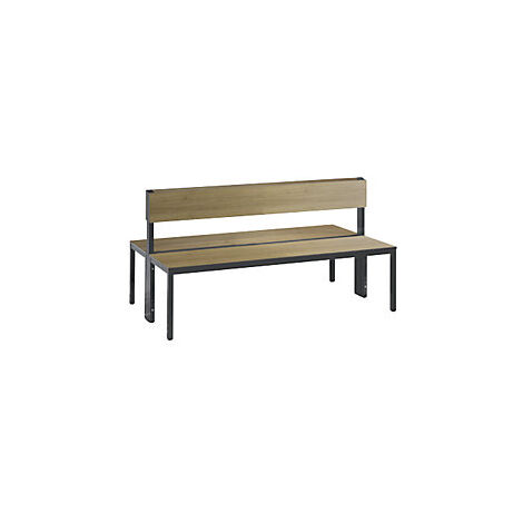 C+P 587310 Banc de vestiaire BASIC PLUS double face surface