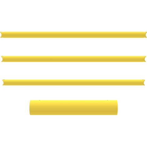 d-flexx, Barrière de circulation, Echo, en plastique flexible