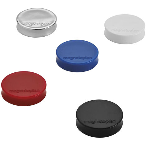 magnetoplan, Plot magnétique Ergo, Ø 30 mm, lot de 60, gris